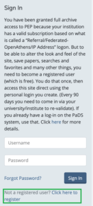 » Welcome to PEP-Web!